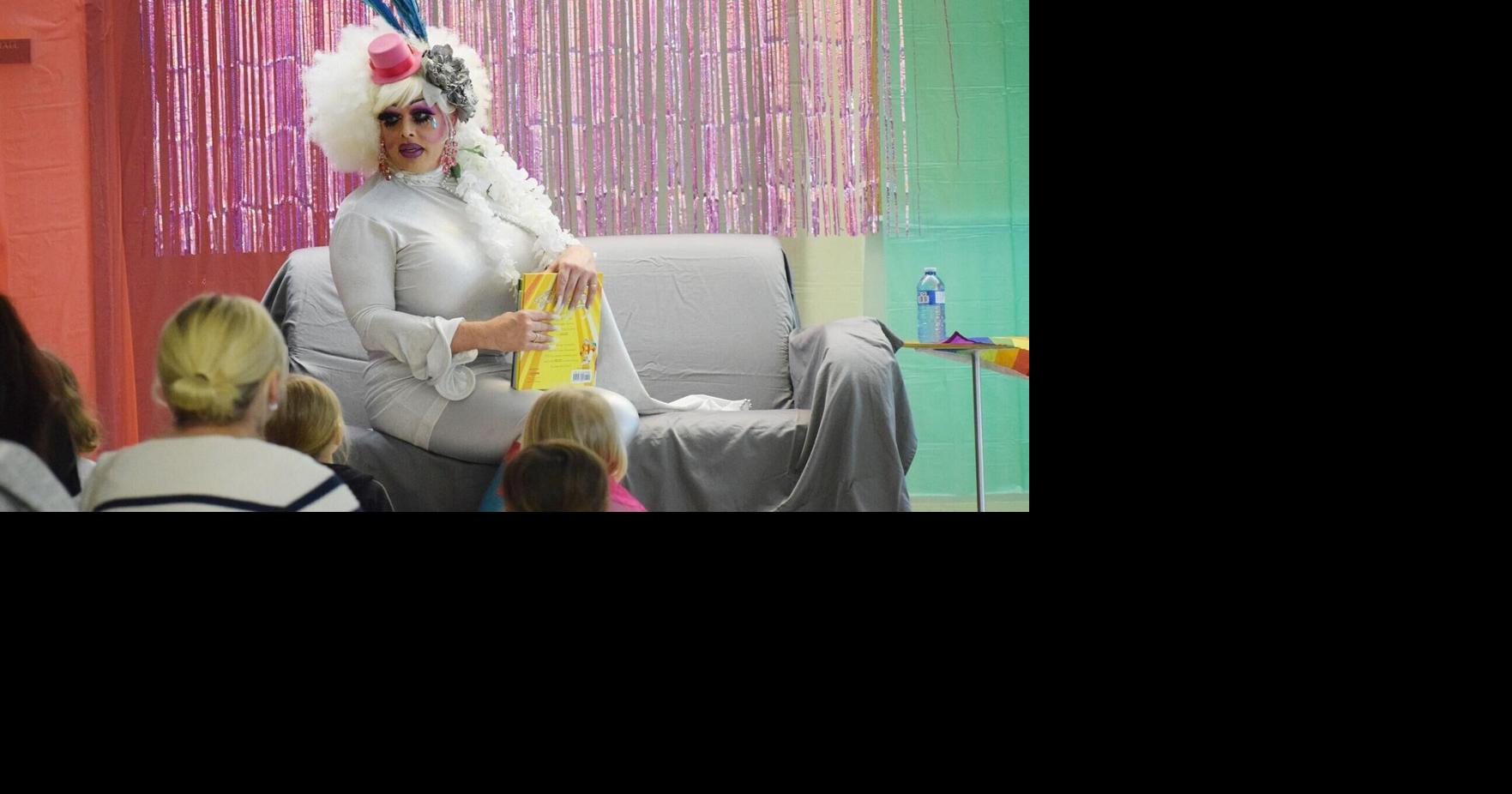 Springwater Public Library's drag queen story time presentation ...