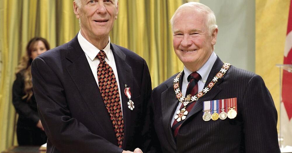 Creemore's Andy Barrie presented Order of Canada