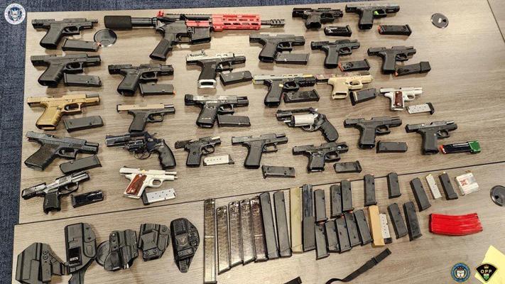OPP, U.S. Homeland Security make historic weapons bust