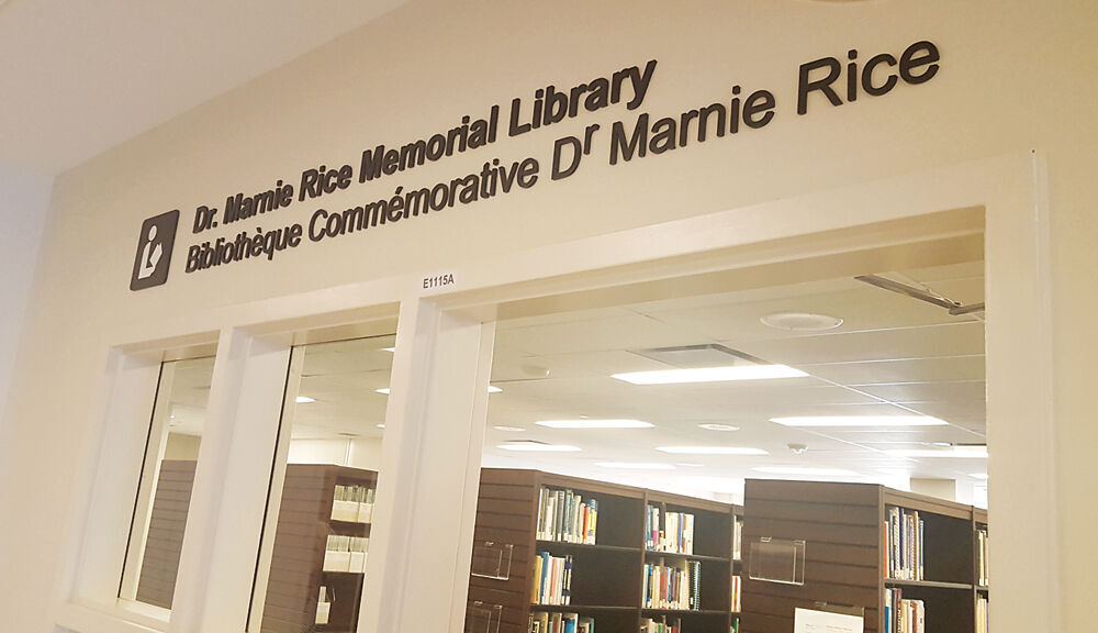 Dr. Marnie Rice Memorial Library dedicated at Penetanguishene's ...