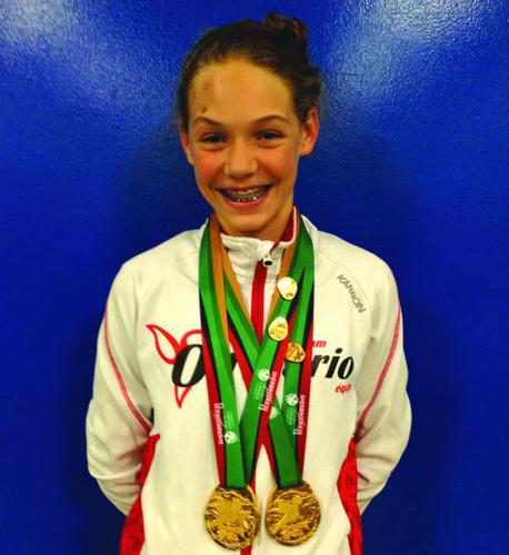 Mariposa wrestlers golden at Canada Games