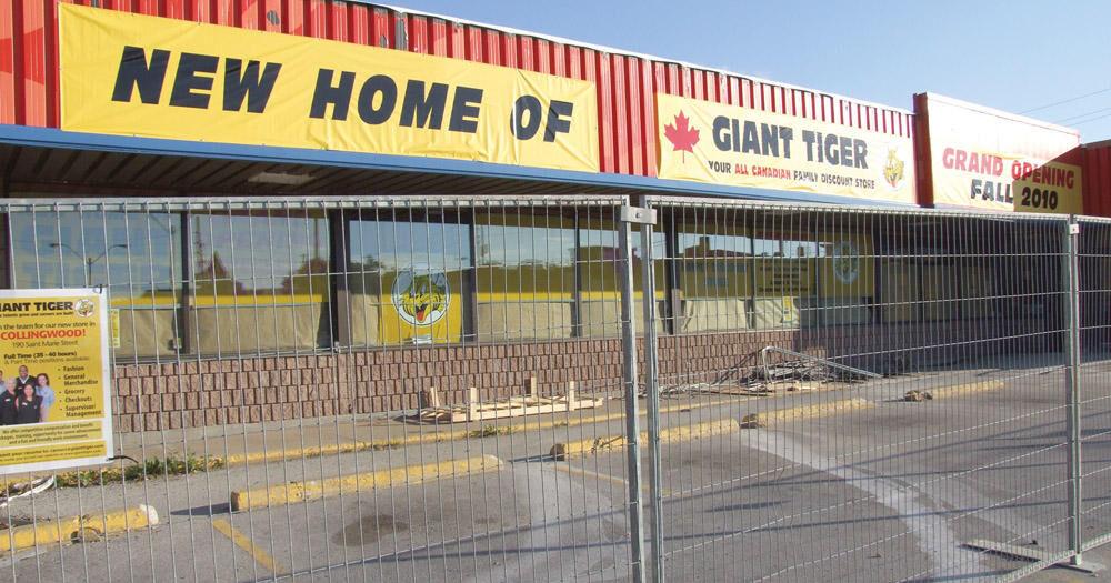 Giant Tiger to open Sept. 25