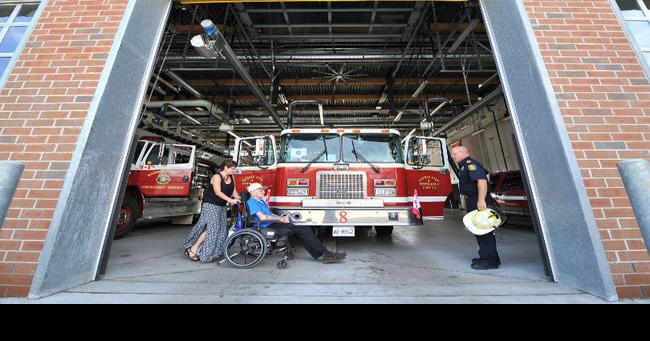 Visiting Barrie fire station a wish come true for Barrie senior and ...