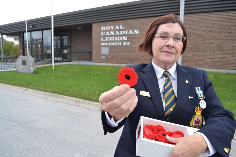 Collingwood Legion uses poppy donations to help local veterans