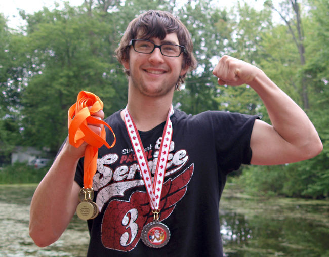 An arm-wrestling force