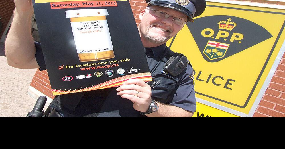 Local cops taking part in drug drop off day
