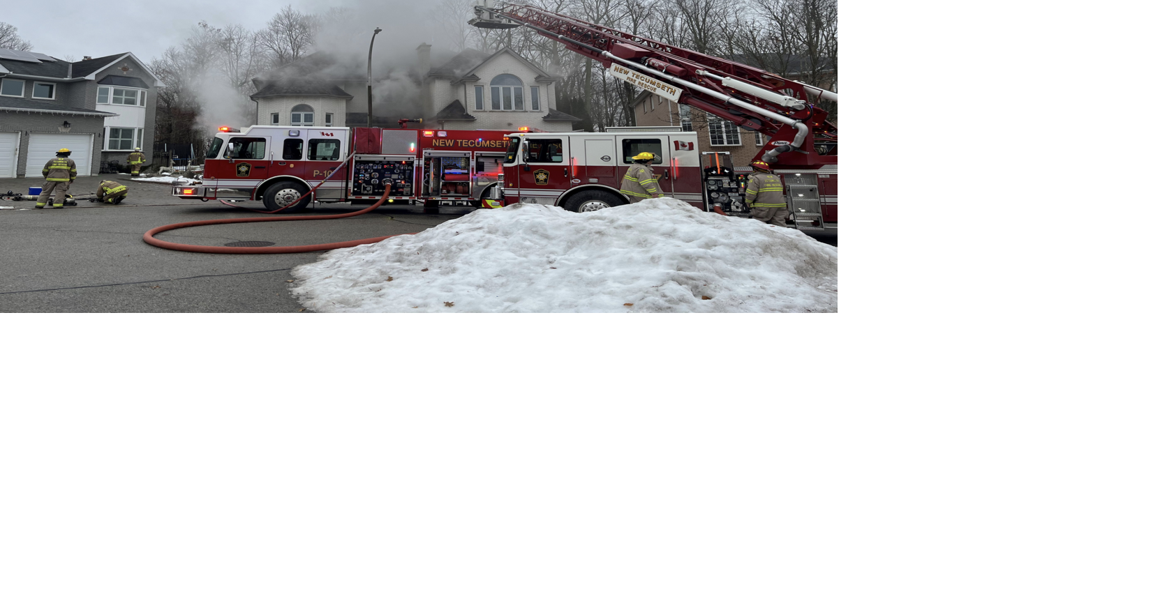 Mother, infant escape safely from Alliston house fire: OPP