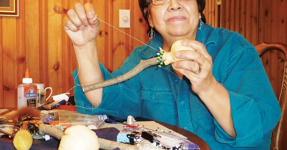 Learn to create traditional native drum striker