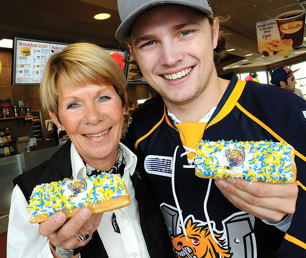 Tim Hortons scores with Colts donut