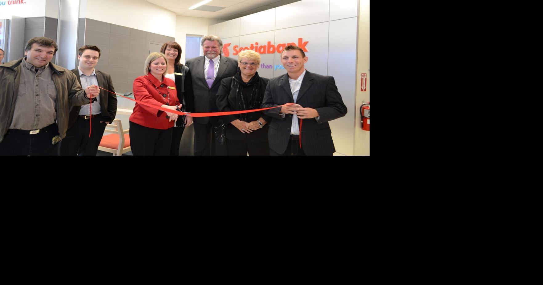 Scotiabank celebrates new look in Barrie