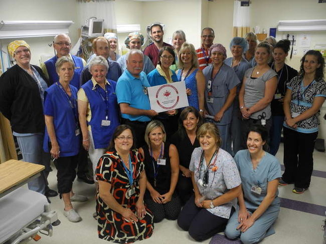 Orillia hospital receives exemplary standing