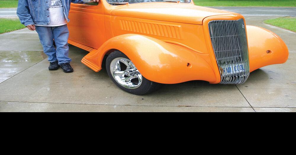 Brian’s orange street rod was ‘radicool’