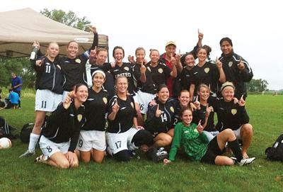 South Simcoe United U18 Girls win league title