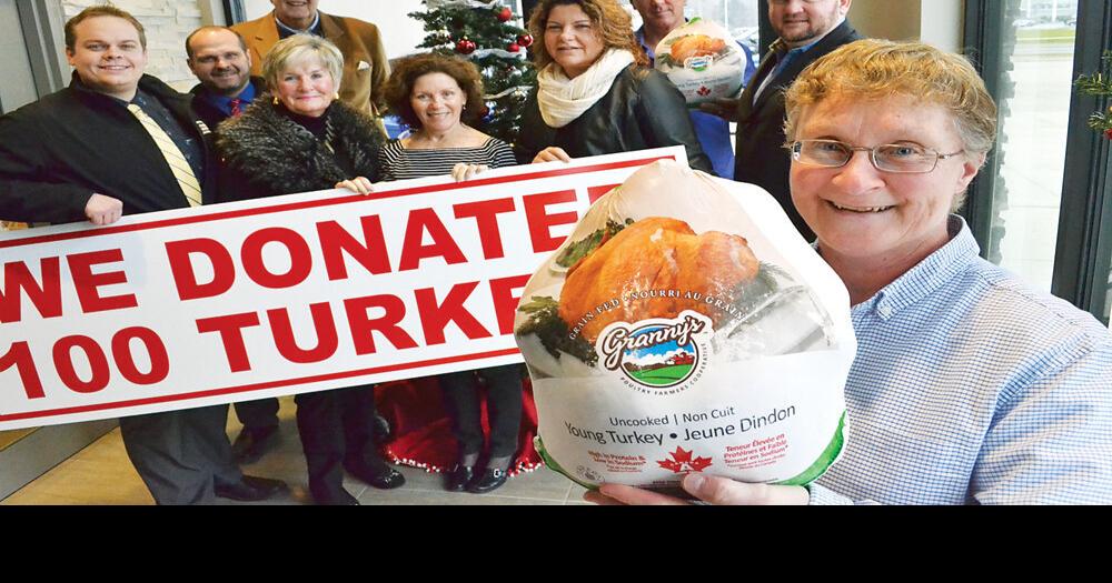 Midland’s Royal LePage, Foodland provide Christmas turkeys