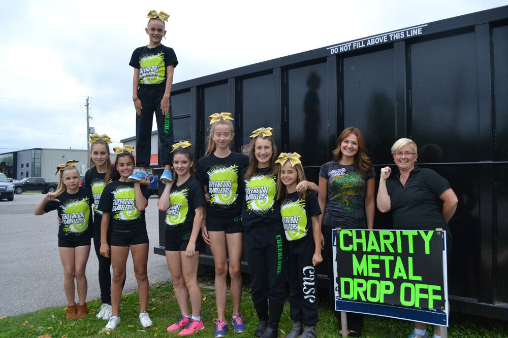 Culprits swipe metal from Collingwood cheerleading fundraiser