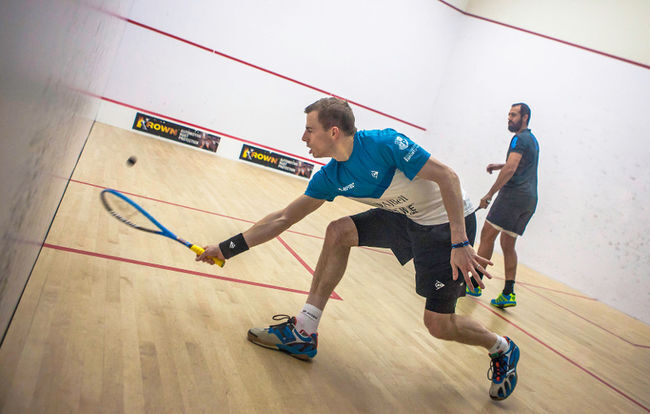 World-class squash players battle at Barrie Athletic Centre