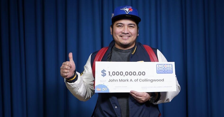 Collingwood man becomes instant millionaire