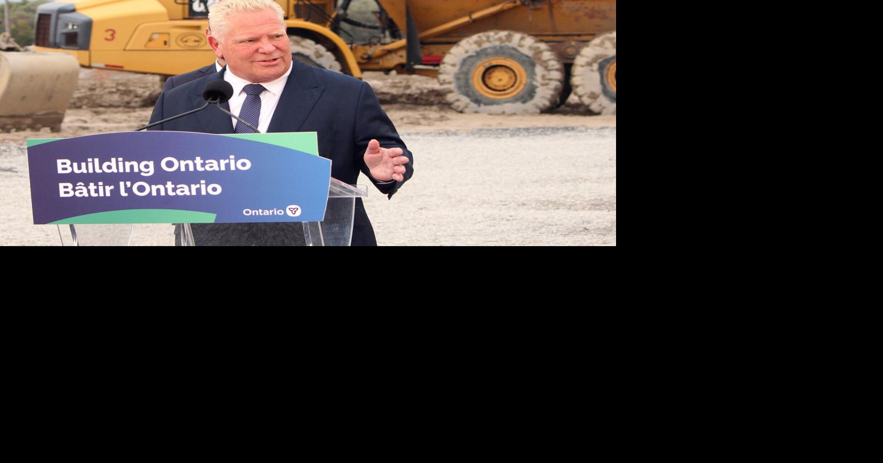 Province highlights new Oro-Medonte training facility