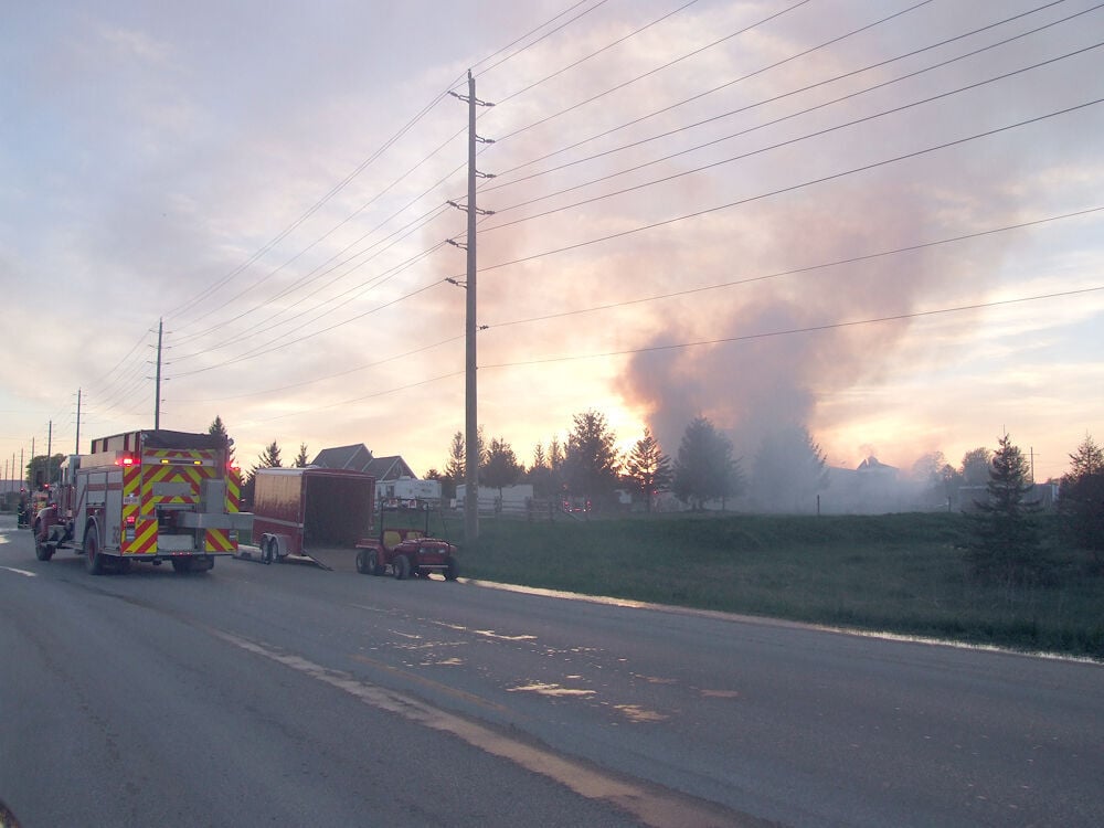 Stayner fire under investigation