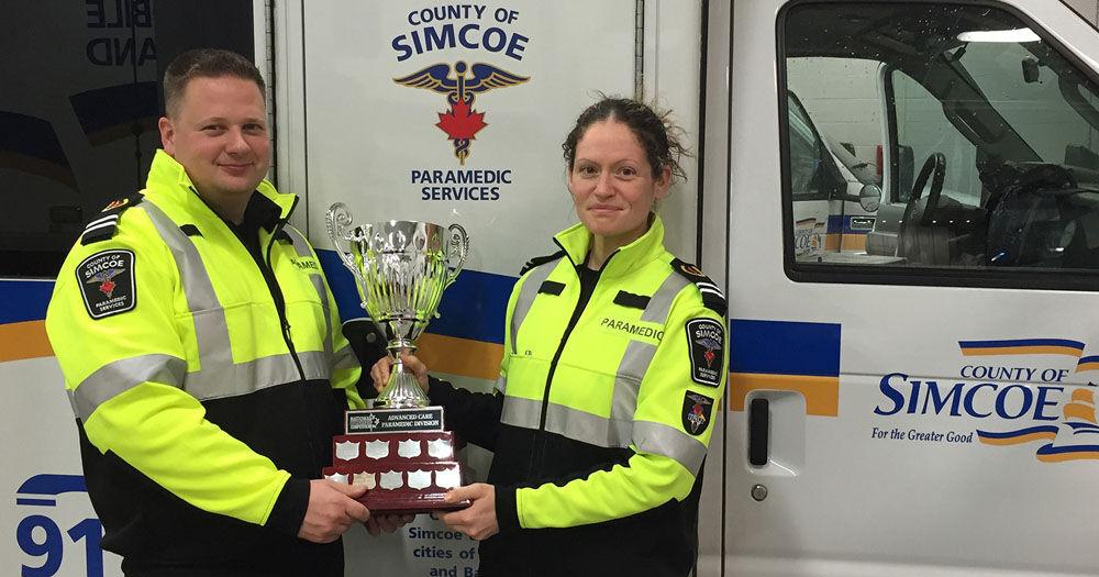 Simcoe County paramedics place first at national competition
