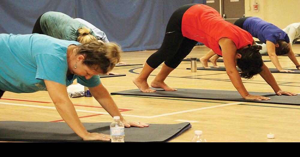 Stretching it out at Midland YMCA's ‘Yoga for Peace’