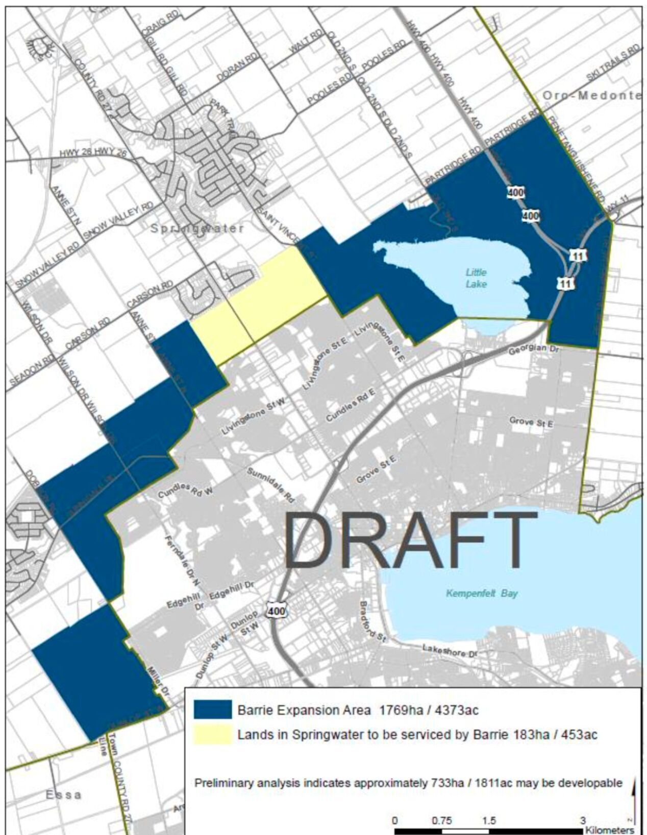 What Springwater residents are saying about Barrie land swap