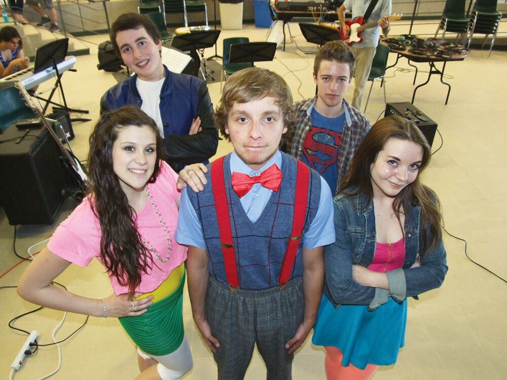 Nantyr students step back in time