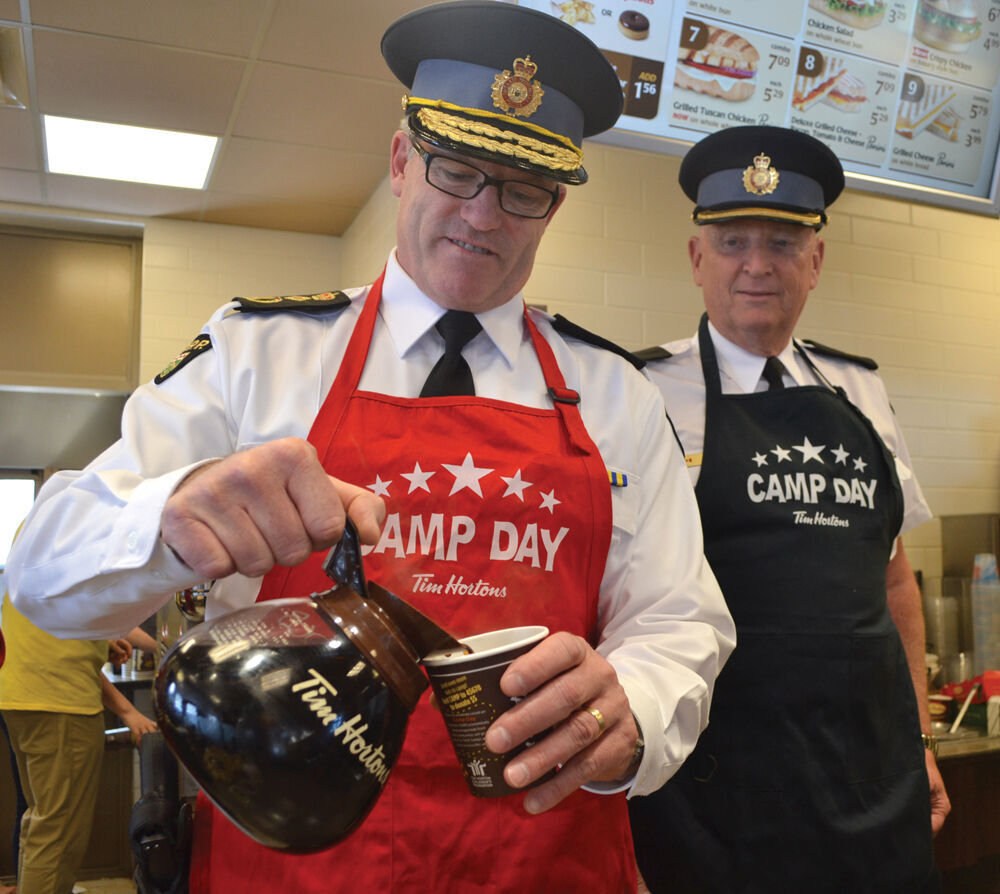 OPP Commissioner attends Camp Day in Collingwood