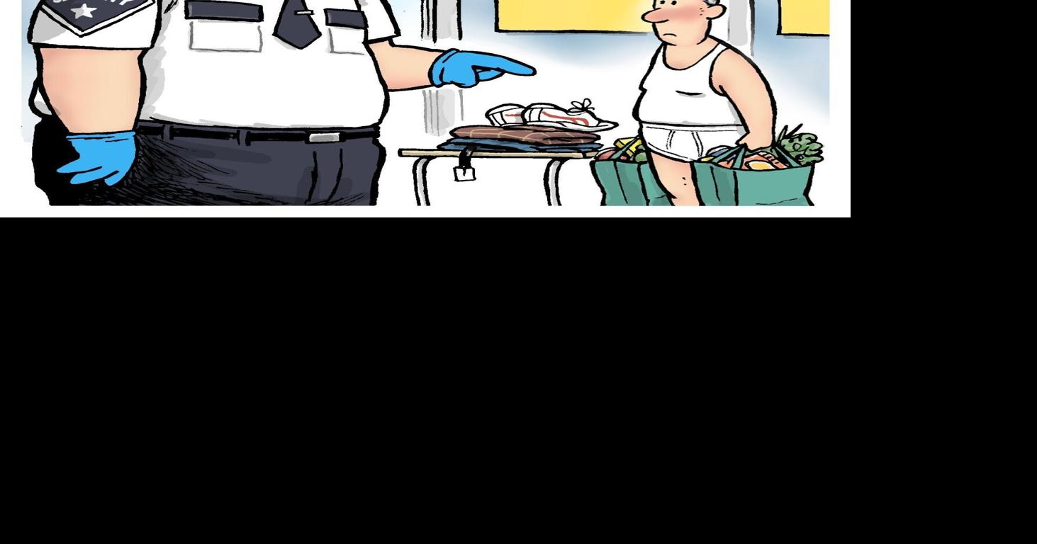 Cartoon: Loblaws now checking for receipts