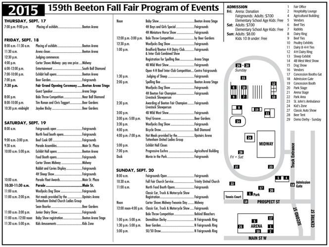 Jaydee Bixby performing at Beeton Fall Fair