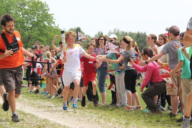 Stayner celebrates Pan Am Games torch relay