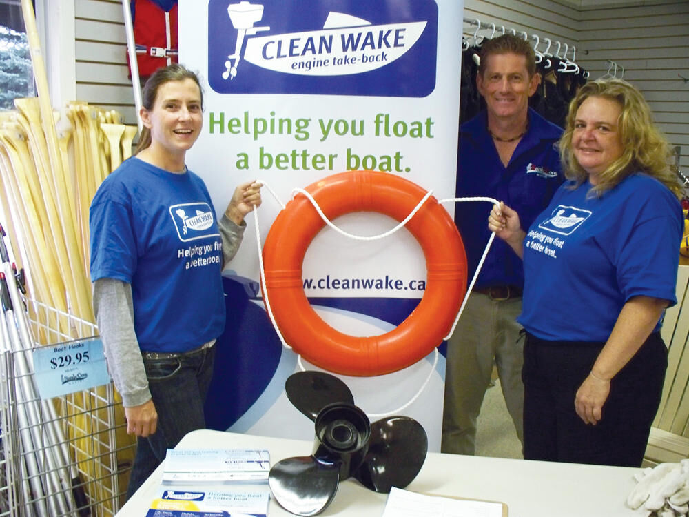 Marine trip nets cash for old motor owners