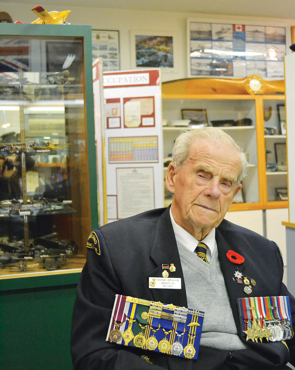 Duty compelled Frank Graham to enlist