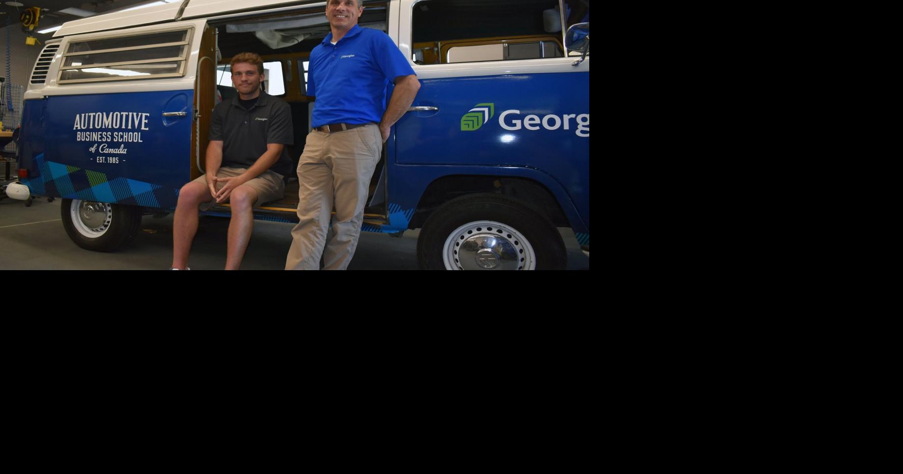 Georgian College students complete VW bus EV conversion