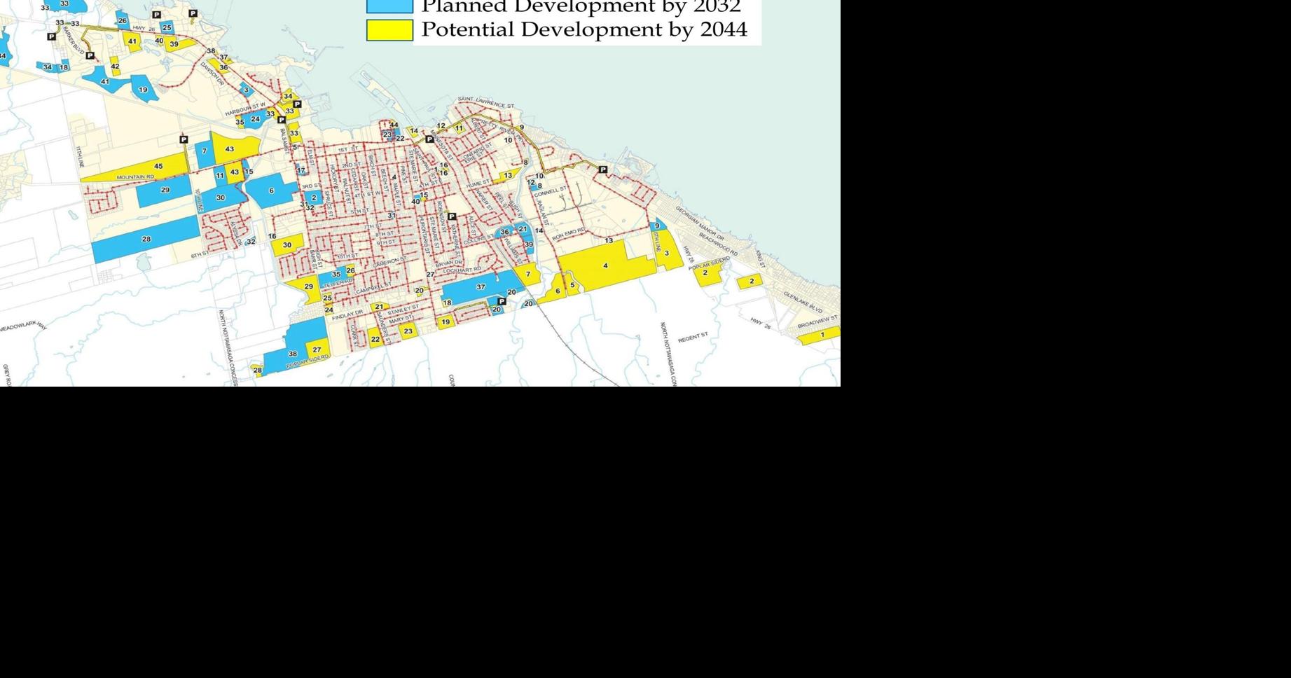 Here is where Collingwood’s population is headed in next 4 decades