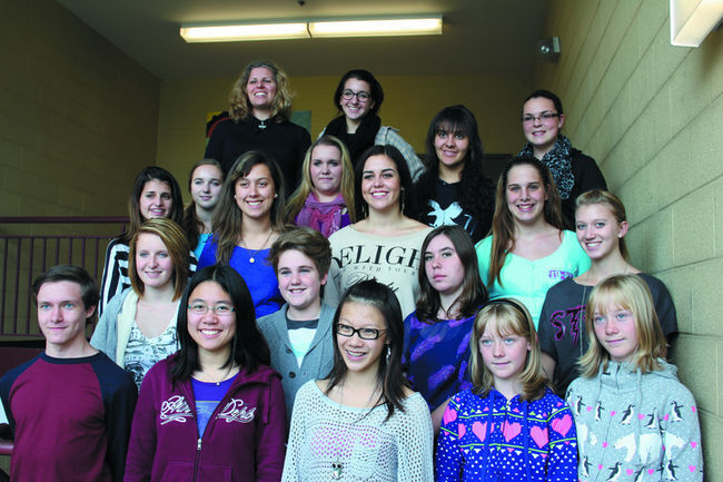 Students taking part in upcoming Seniors Serenade concert