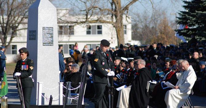 CFB Borden to honour Canada’s fallen soldiers on Nov. 11