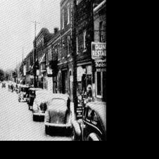 Downtown Alliston was the place to be seen