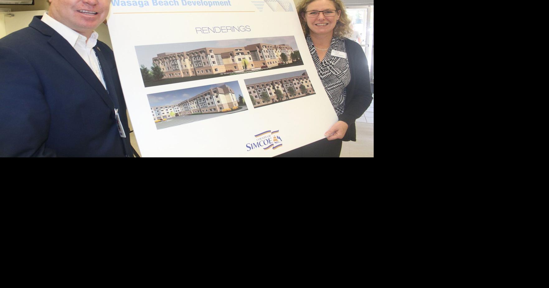 County unveils affordable housing project for Wasaga Beach