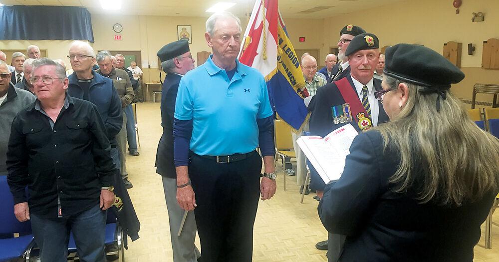 Midland Legion’s new president inducted