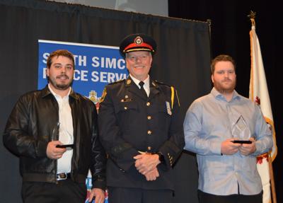South Simcoe Police Service presents service recognition awards