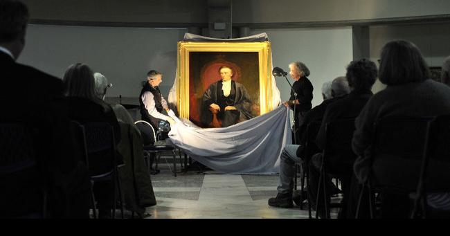 Restored portrait of county's first judge unveiled at Barrie City Hall