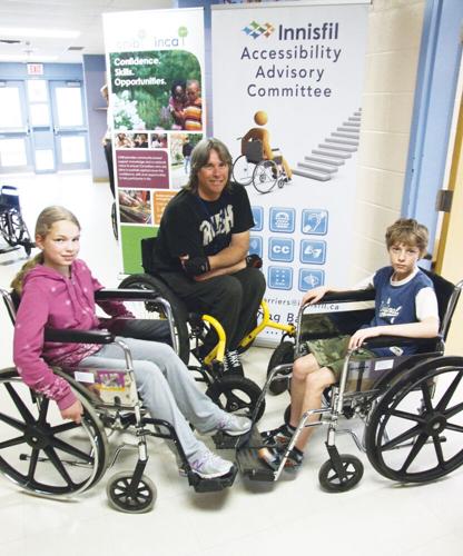 Learning about disabilities first hand