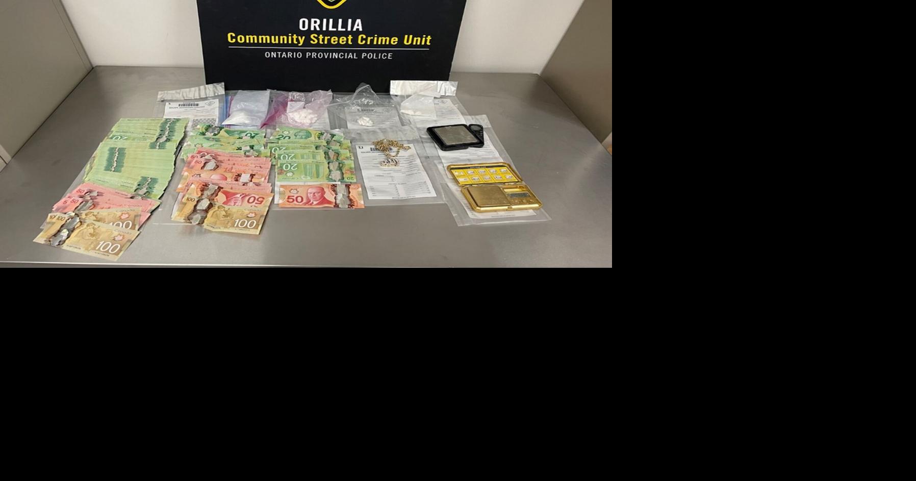 Orillia OPP drug investigation nets cocaine and oxycodone