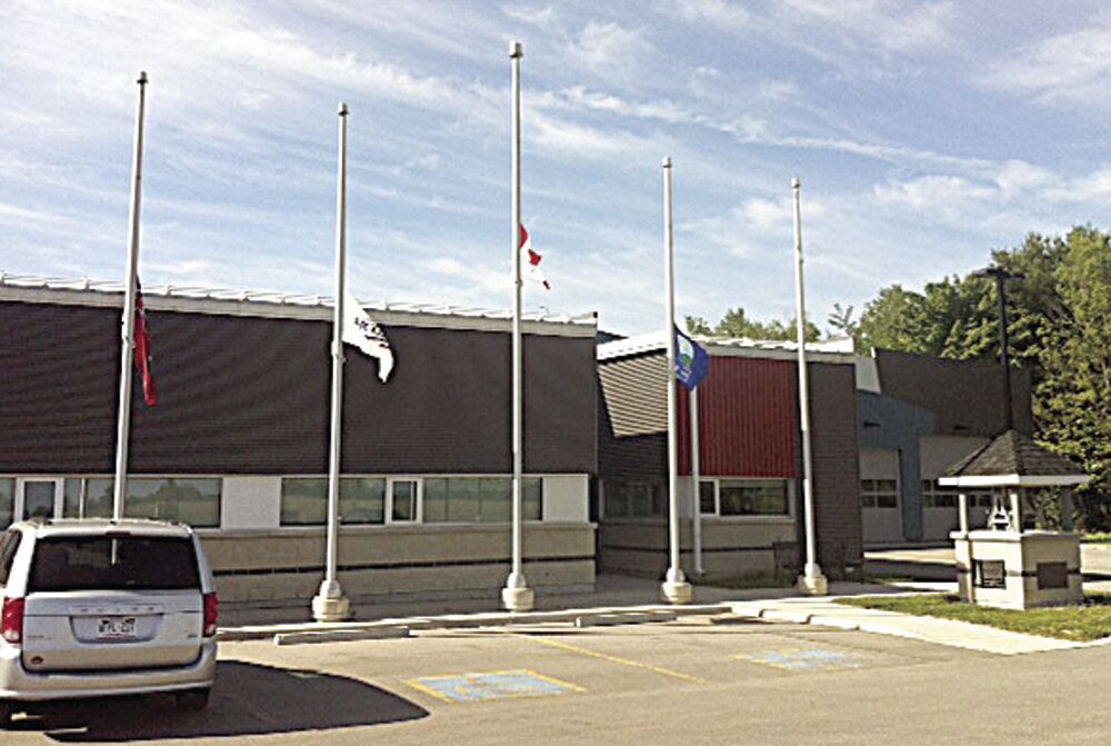 Clearview Fire Department lowers flags