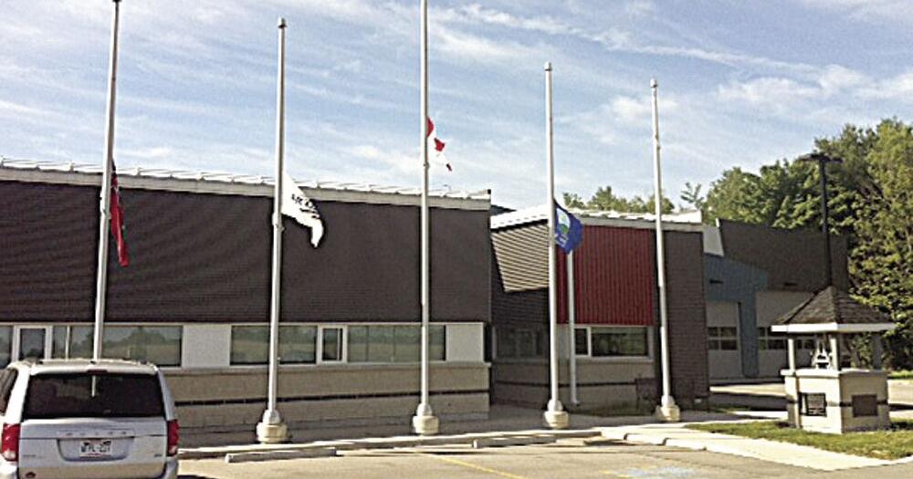 Clearview Fire Department lowers flags