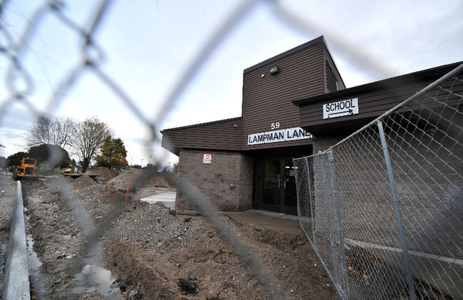 Work on Lampman Community Park in Barrie should be finished in spring