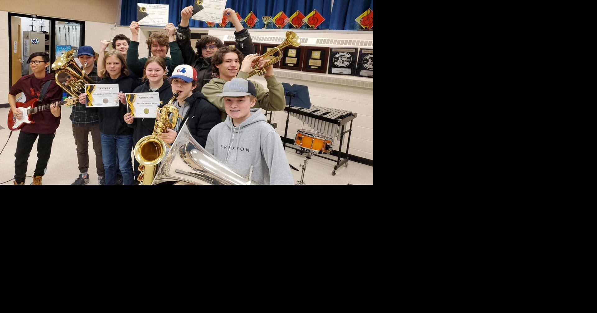CCI bands earn top honours