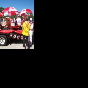 Meaford Grannies on parade