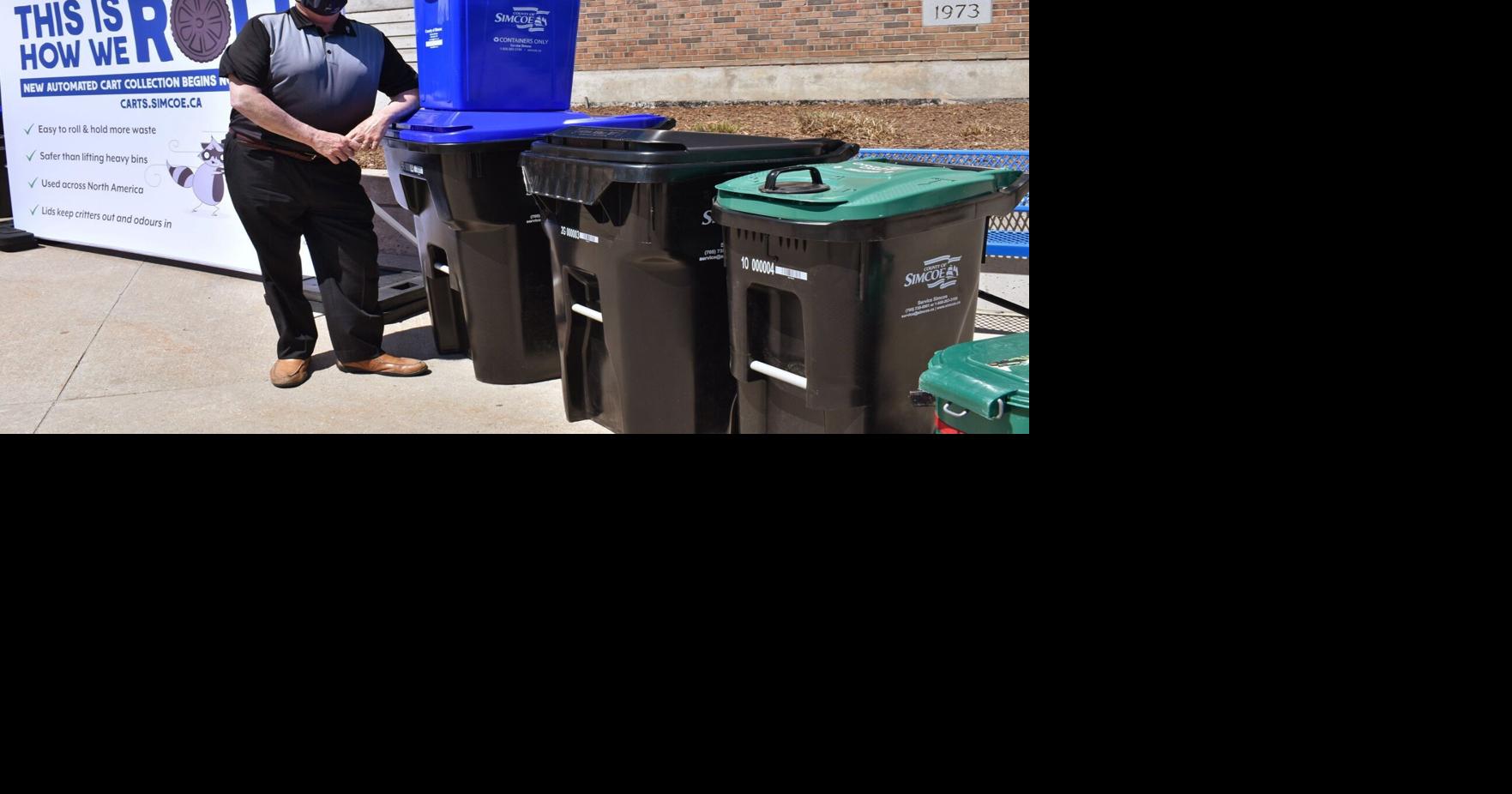 Simcoe County councillors approve size swap out for garbage carts